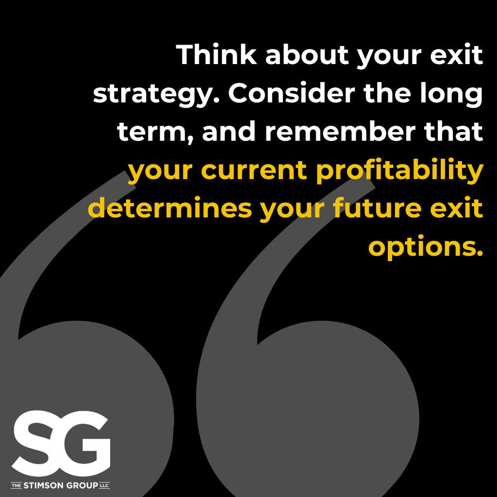 Exit Strategy: Start Planning Before It’s Too Late